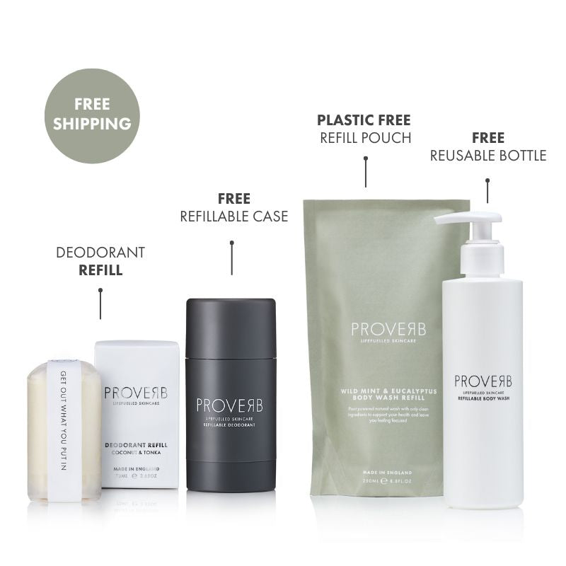 Refillable Body Wash + Deodorant BUNDLE – Proverb