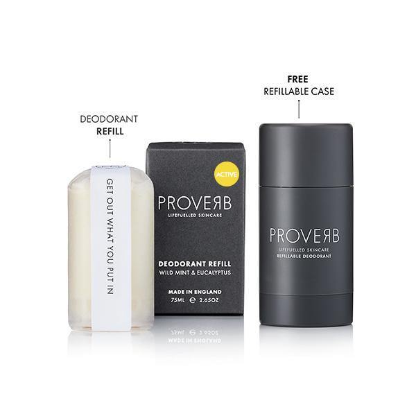 Single Refillable Deodorant STARTER SET – Proverb